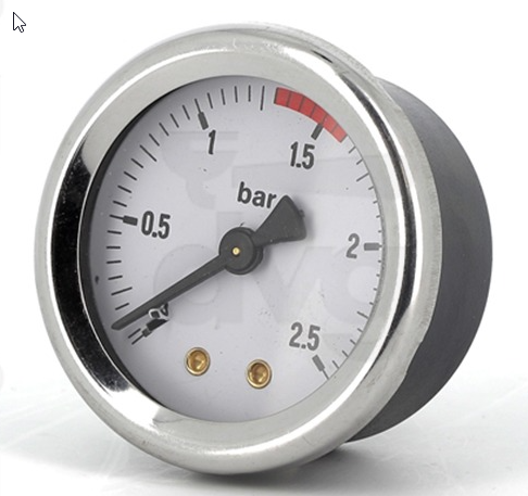 Martin Stock - Manometer 50mm (0-2,5 BAR G1/8)